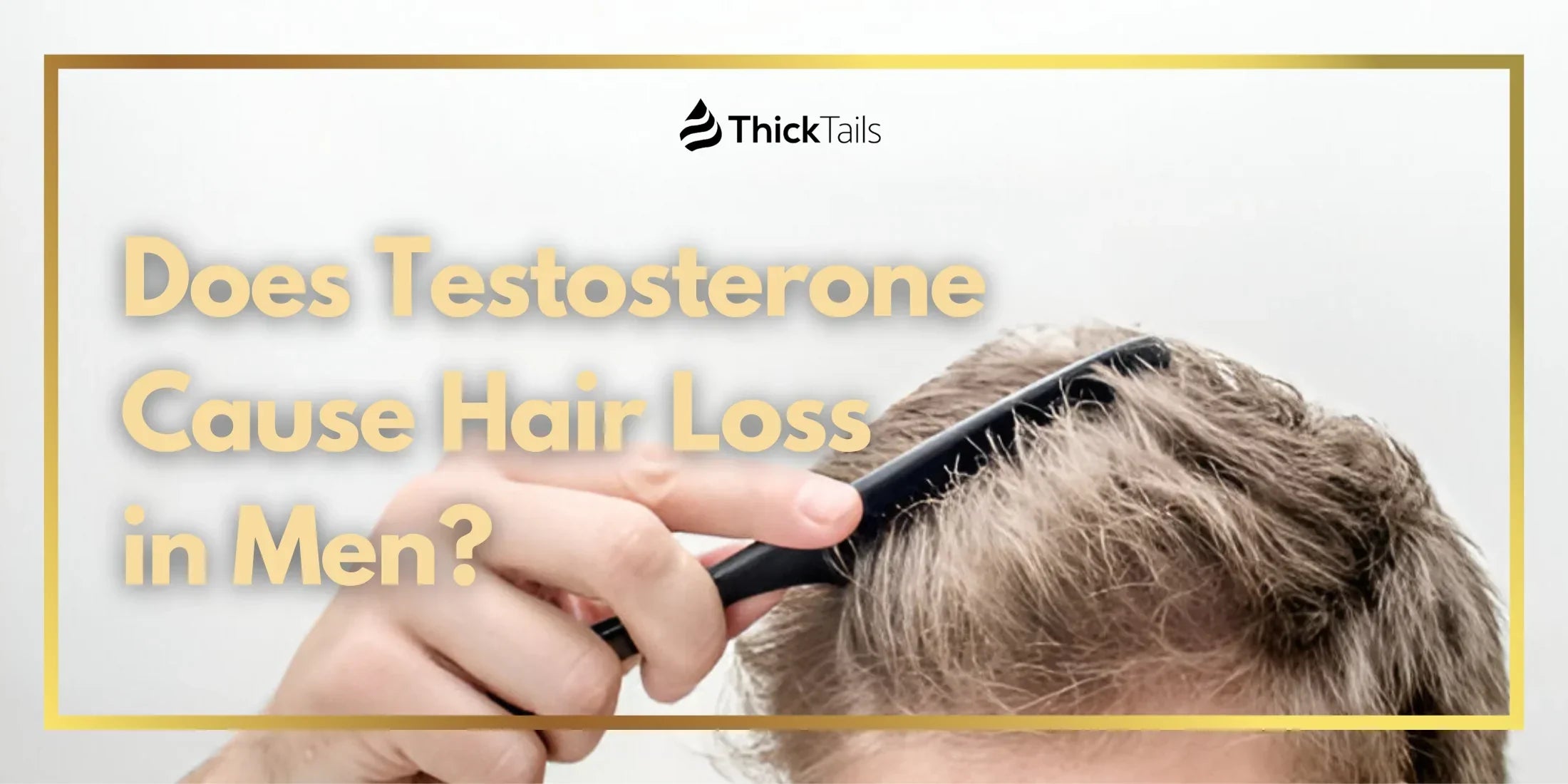 Does Testosterone Cause Hair Loss in Men? – ThickTails
